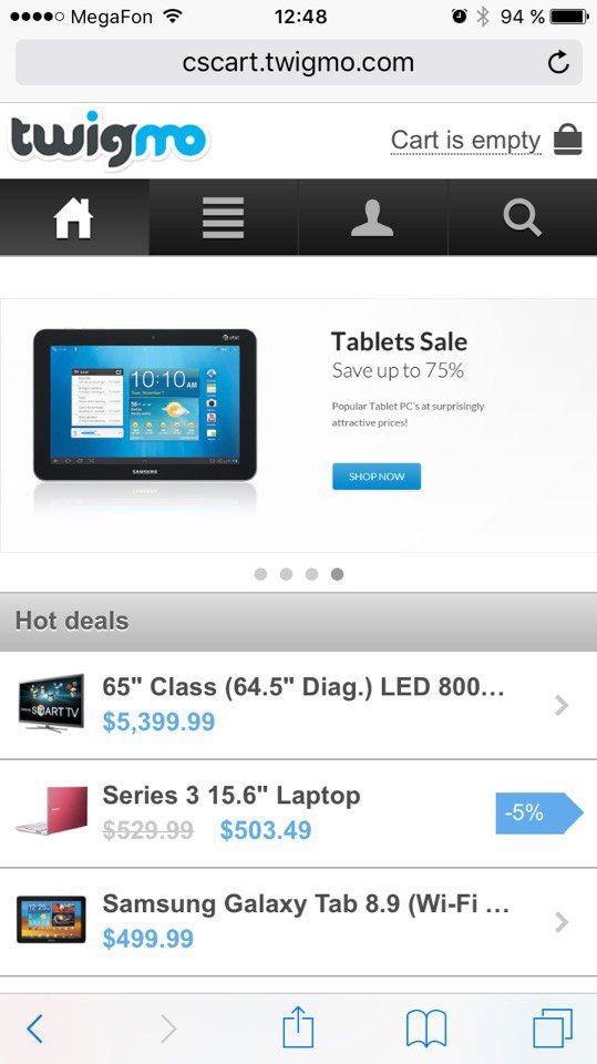 Choosing a Mobile App for your CS-Cart Store — Simtech Development